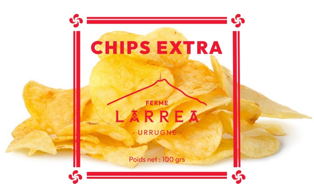 Chips extra - Ferme Larrea